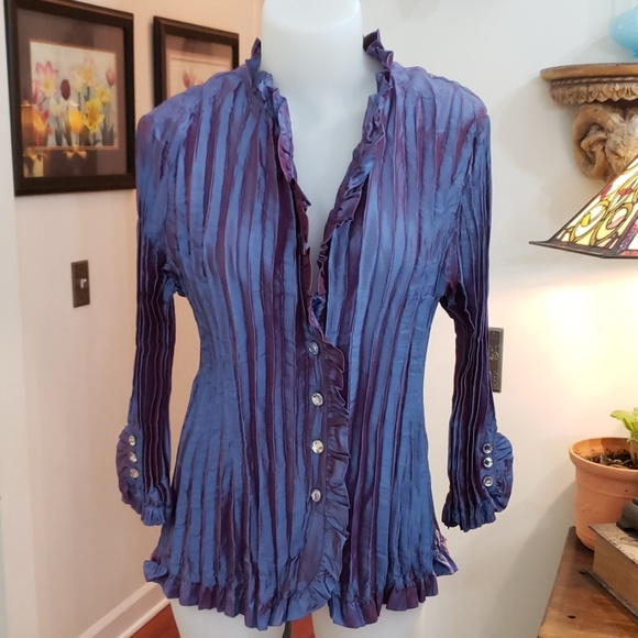 Robin Clayton | Tops | Vintage Robin Clayton Blouse | Poshmark